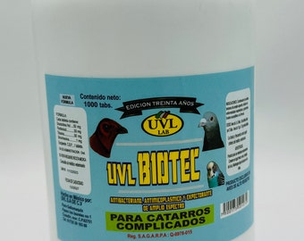 Biotec 100 Tablets Uvl Lab Roosters - Etsy