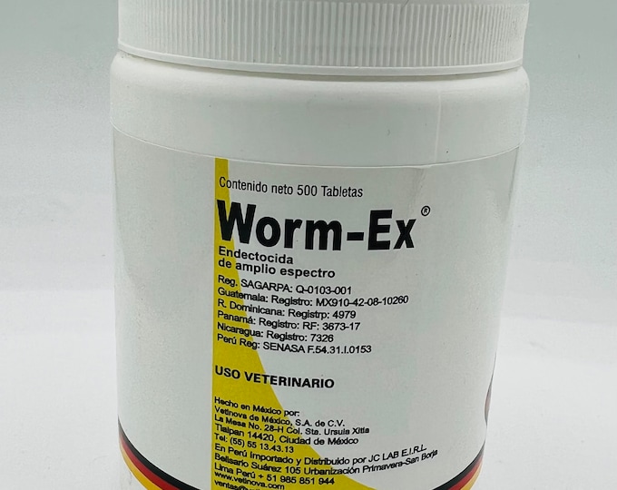 Worm Ex 500 Tablets Vetinova - Etsy
