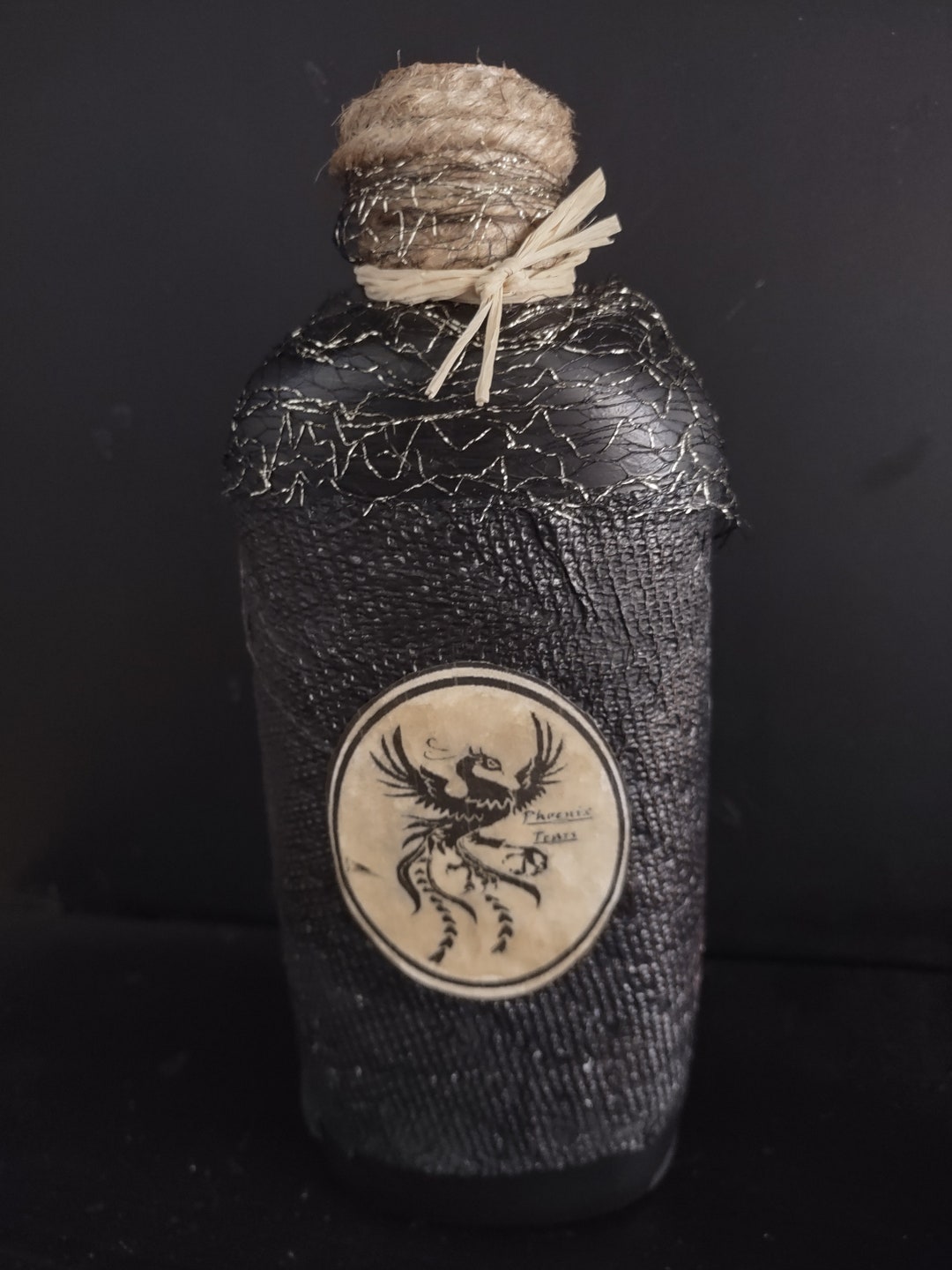 Phoenix Tears *harry Potter* Upcycled Bottle - Etsy