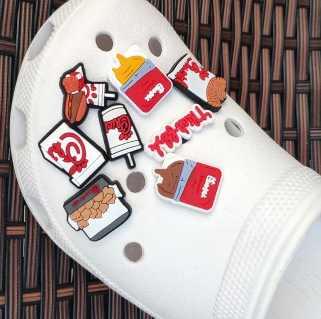 Random Croc Charms Food Croc Charms Fry Croc Charms - Etsy