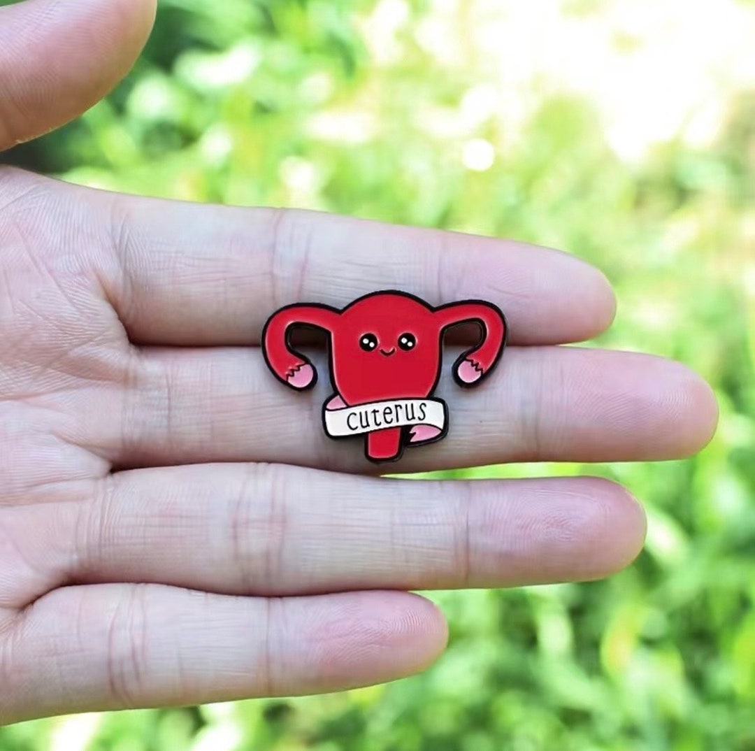 Uterus Pin Feminist Pin Girl Pin Pin Enamel Pin Enamel Pin Set - Etsy
