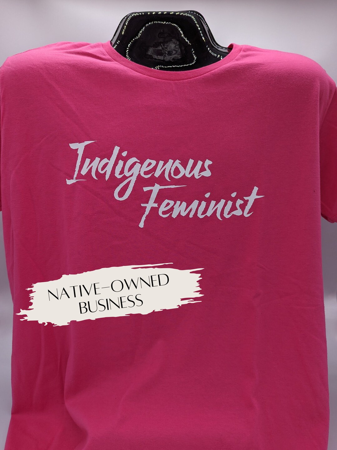 2XL Indigenous Feminist Pink T-shirt - Etsy