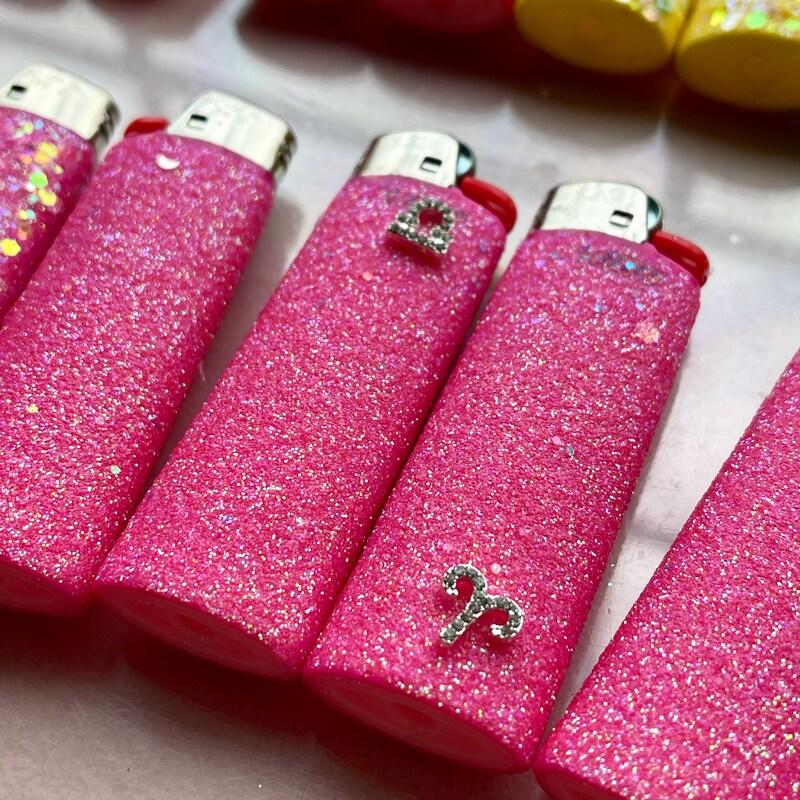 Pink Lighters - Etsy
