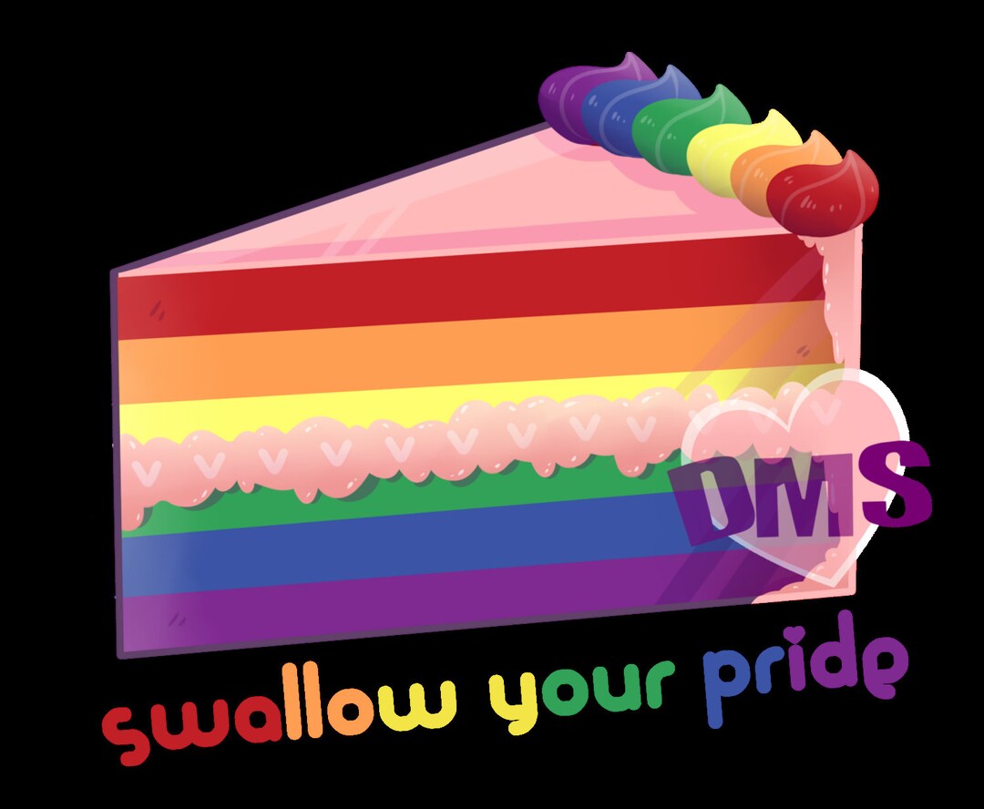 LGBT+ Cake Stickers - Etsy