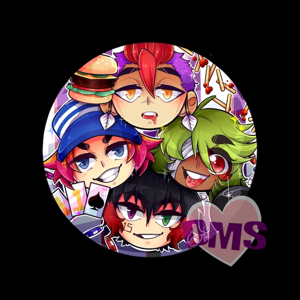 Anime Buttons - Etsy