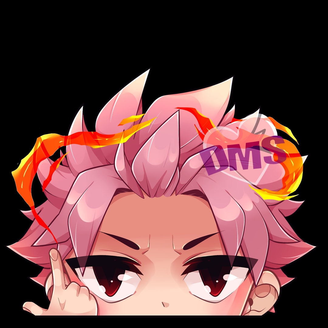 Anime Peeker Stickers - Etsy