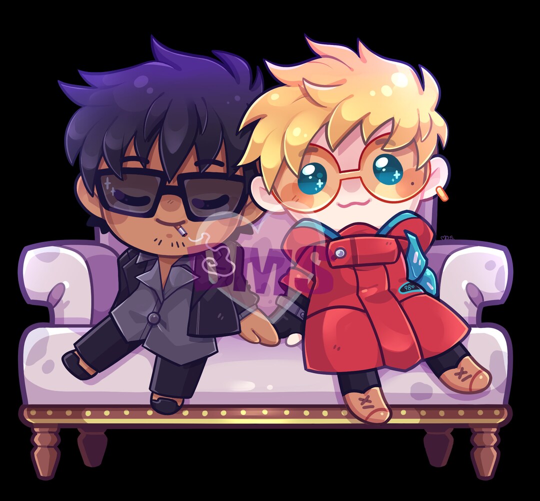 Pre-order: Trigun 2.5 Acrylic Keychains - Etsy