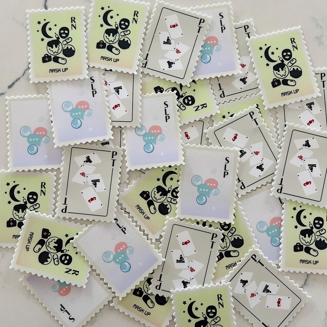 Healthcare Professional Stickers – Nursing, Physical Therapy, Speech ...