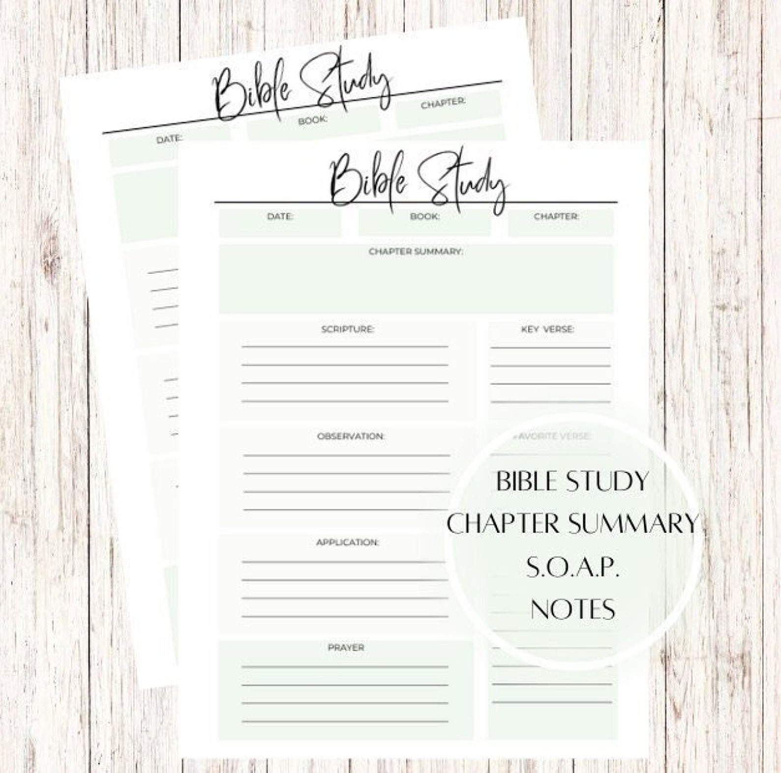 Printable Bible Study Sheet, Bible Study Template, Bible PDF, Study ...