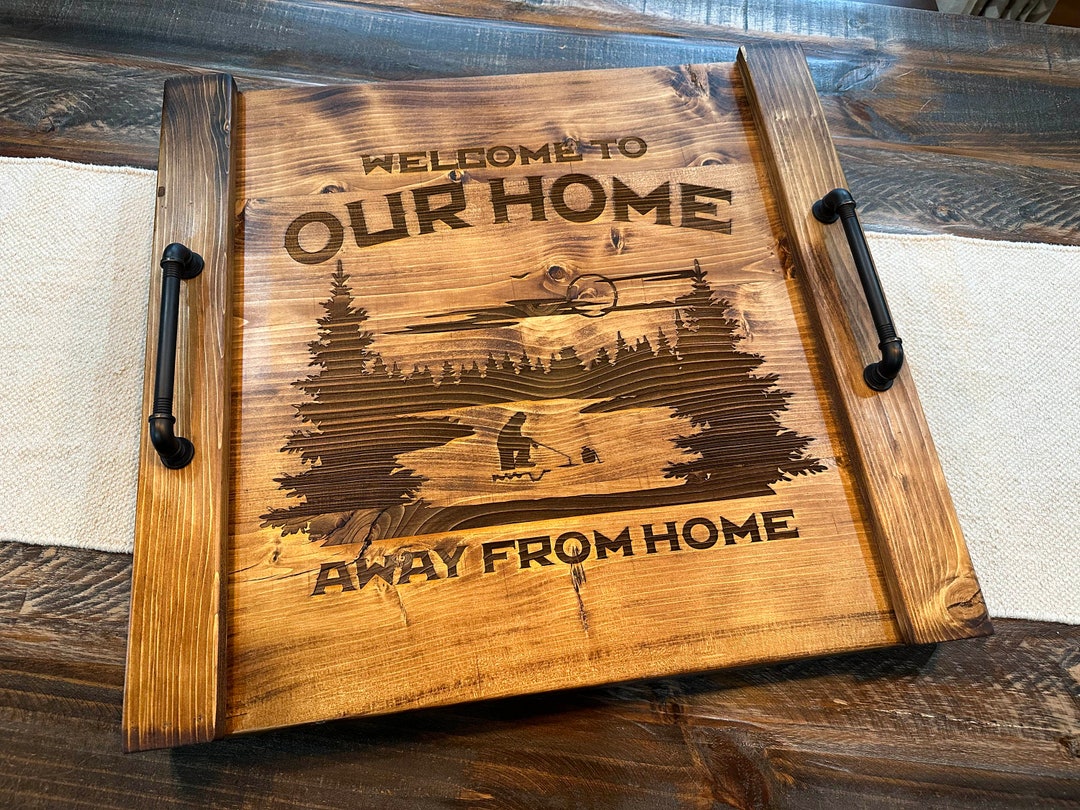 Fish House Stove Top Cover Personalization Available - Etsy