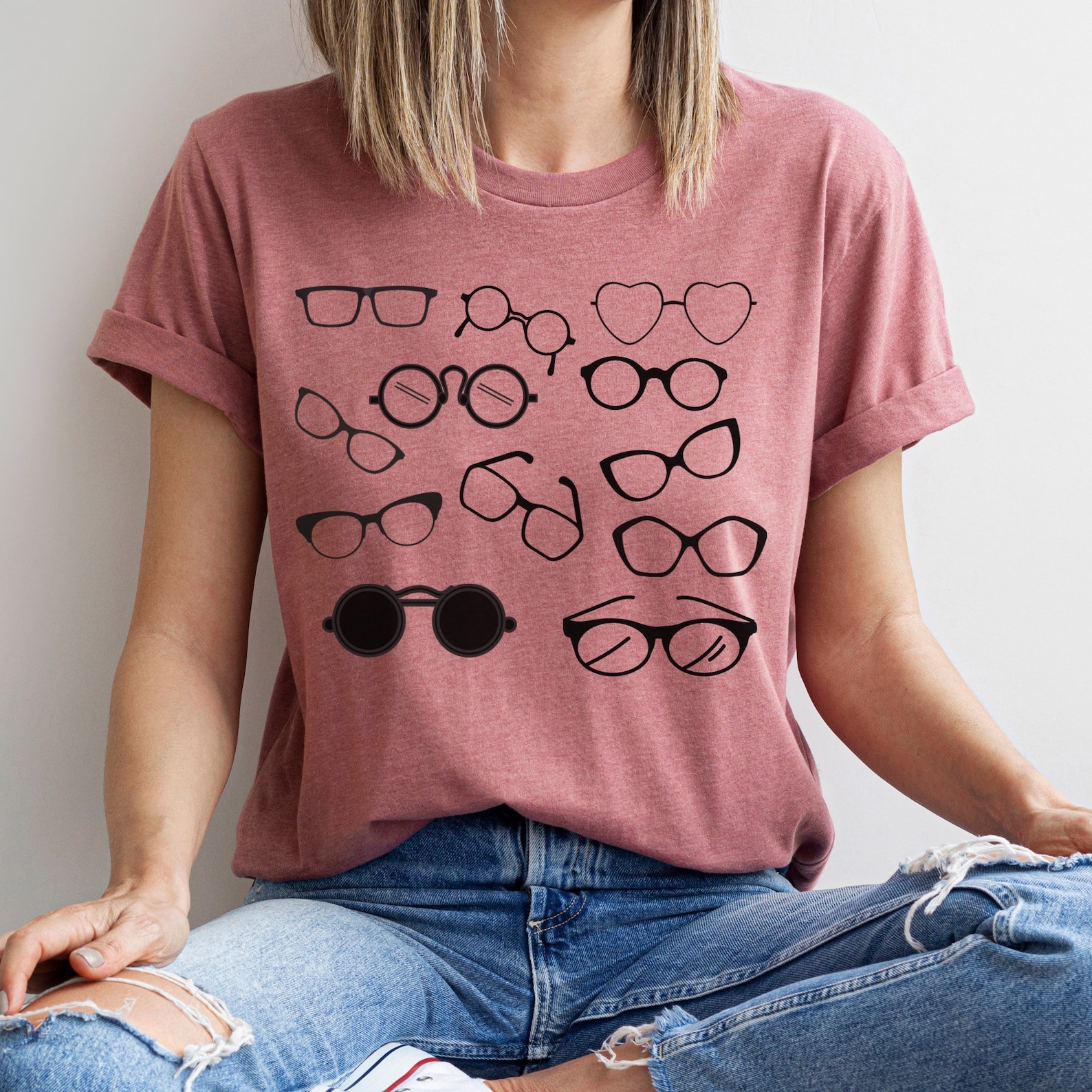 Eye Glasses Graphic T-shirt Women's Shirt Optometrist ophthalmic Tech ...