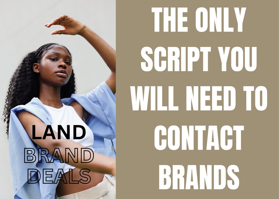Influencer Brand Email Template Tips for Emailing Brands UGC Land Brand ...