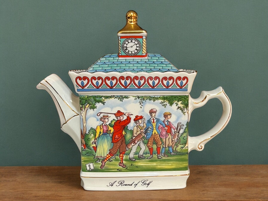 Vintage Sadler Golf Teapot: Pavilion Championships Collectible ...