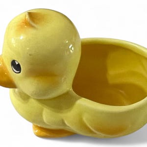 VTG Yellow Rubber Duck Planter Container | VTG Teleflora Gifts ...