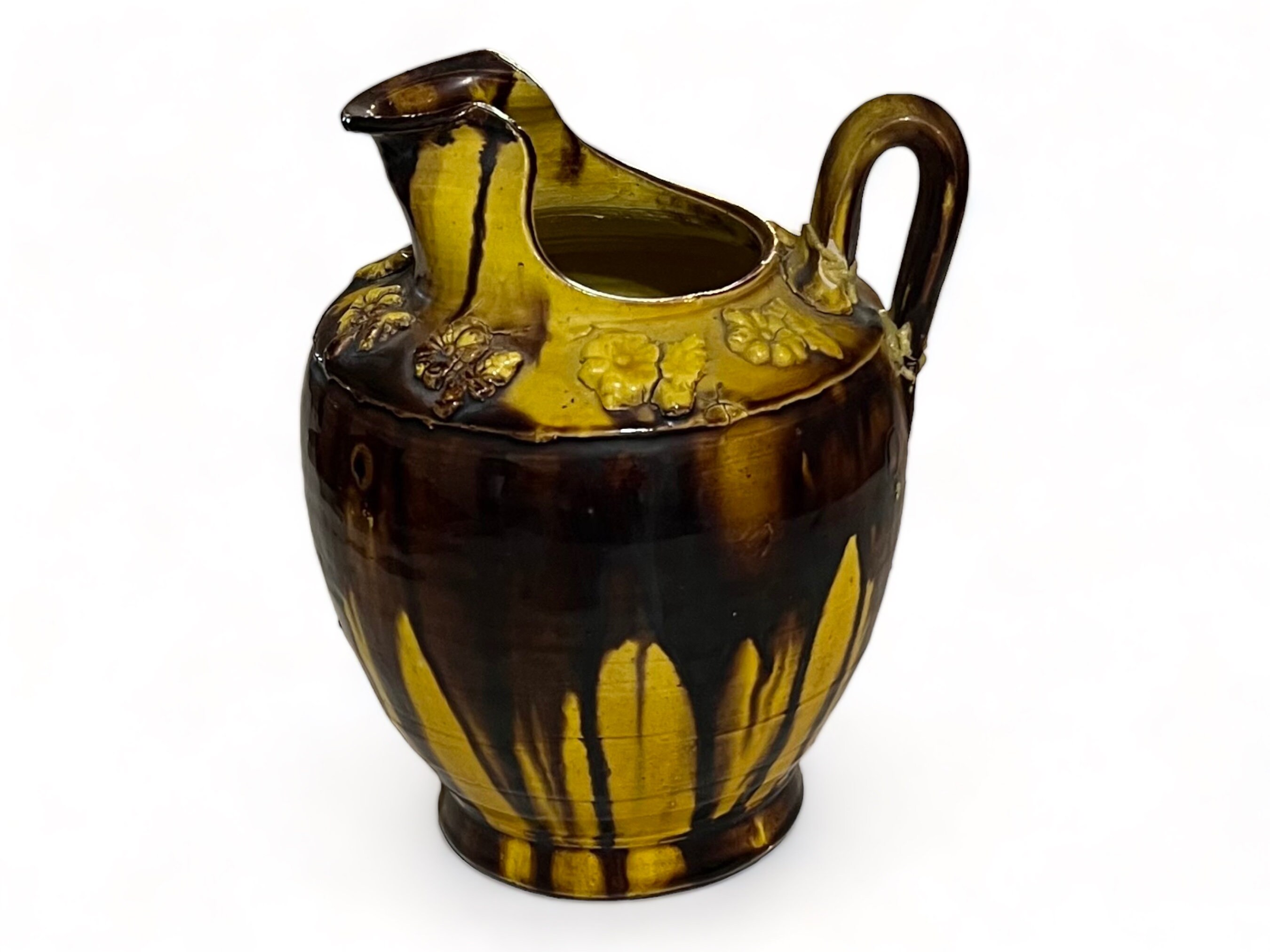 1930s Folk Art Majolica Pottery Mexican Dripware Small Pitcher - Etsy