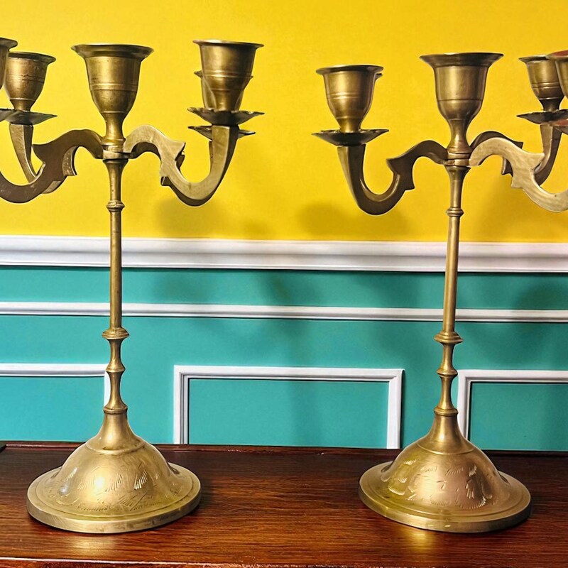 Rustic Candelabra - Etsy