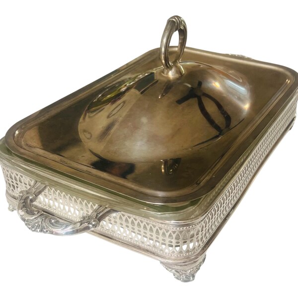 Silver Buffet Server - Etsy