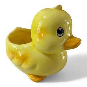 VTG Yellow Rubber Duck Planter Container | VTG Teleflora Gifts ...