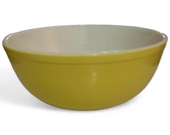 404 RED Pyrex Mixing Bowl | 4 Quart Yellow Pyrex Bowl | Pyrex Primary ...