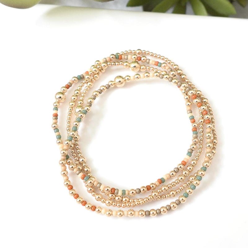 14k Gold Miyuki Beads - Etsy