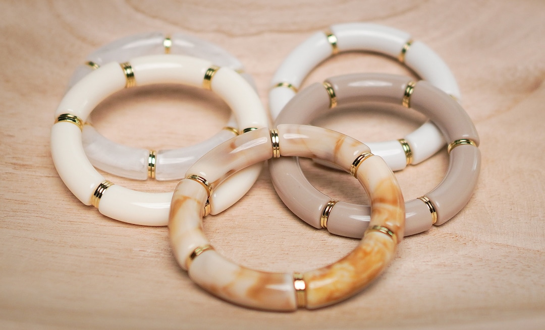 Bamboo Bangles, Trendy Bangles, Gift for Her, Chunky Bangles, Bamboo ...