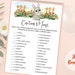 Bunny Theme Baby Shower Game Bundle | 27 Baby Shower Games | Baby ...