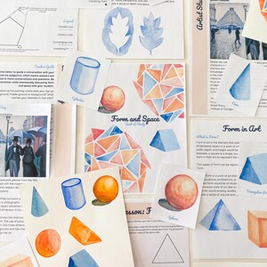 Form and Space Unit Study | Art Curriculum | Elements of Art ...