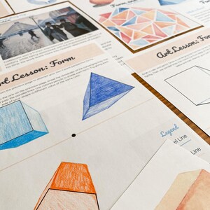 Form and Space Unit Study | Art Curriculum | Elements of Art ...