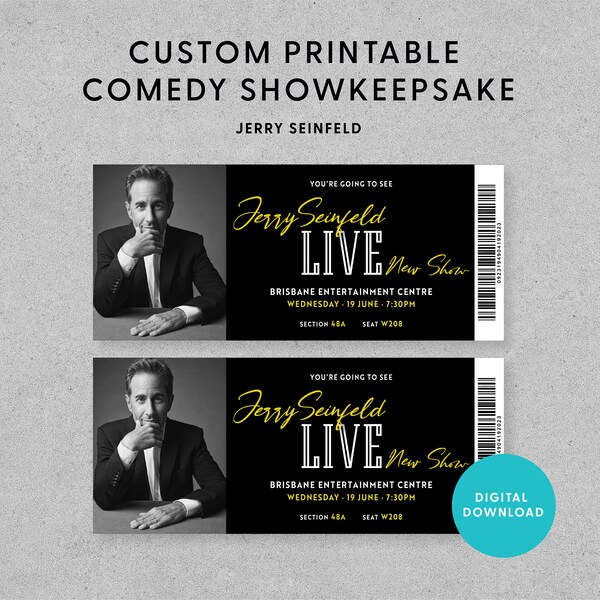 Souvenir Ticket - Etsy