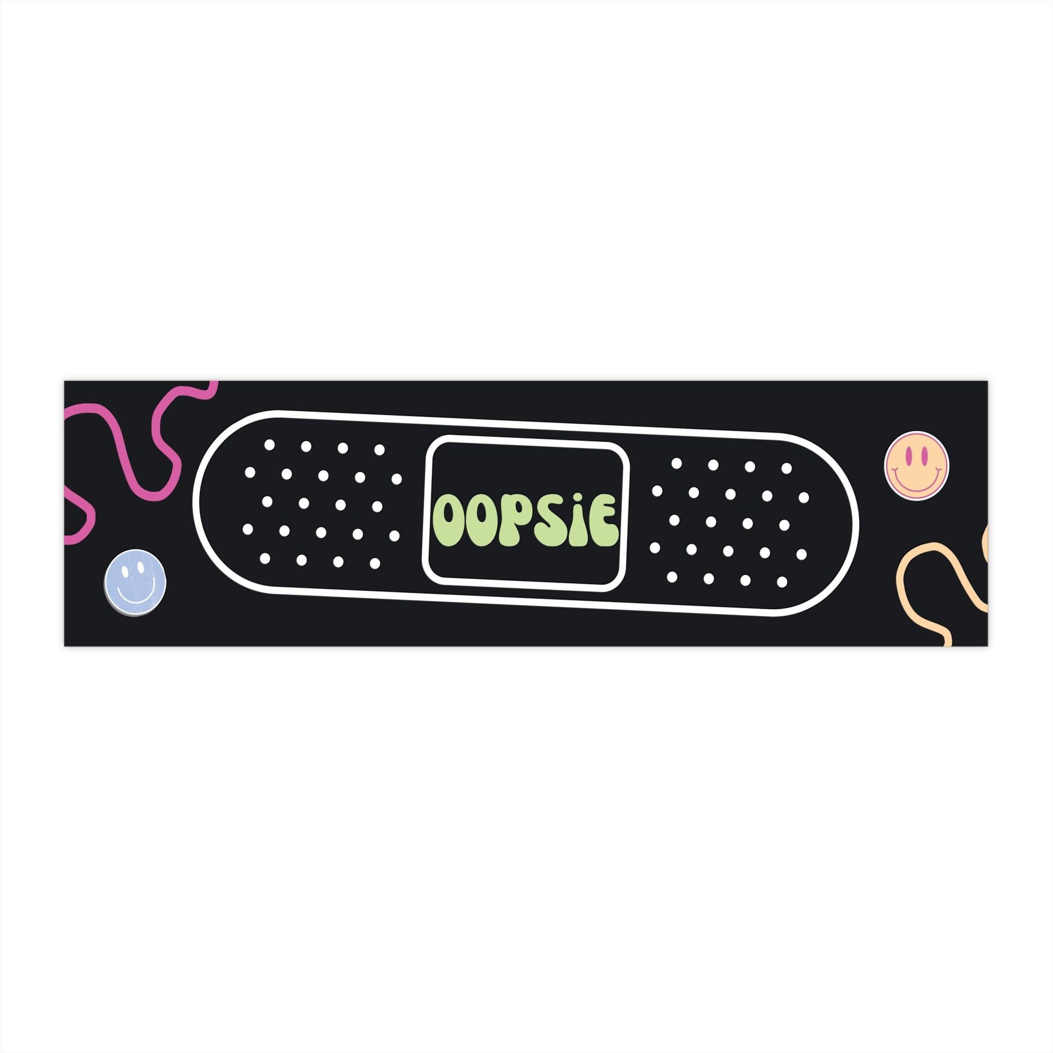 Oopsie Oops Bumper Sticker Bandaid - Etsy