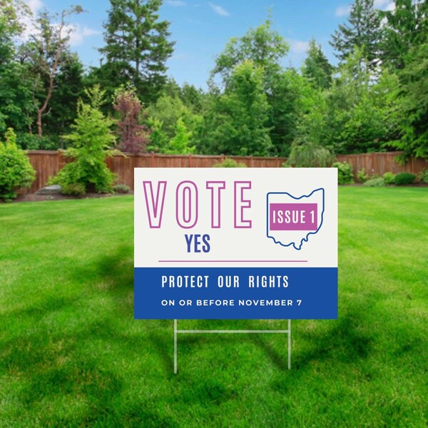 Ohio State Yard Sign - Etsy