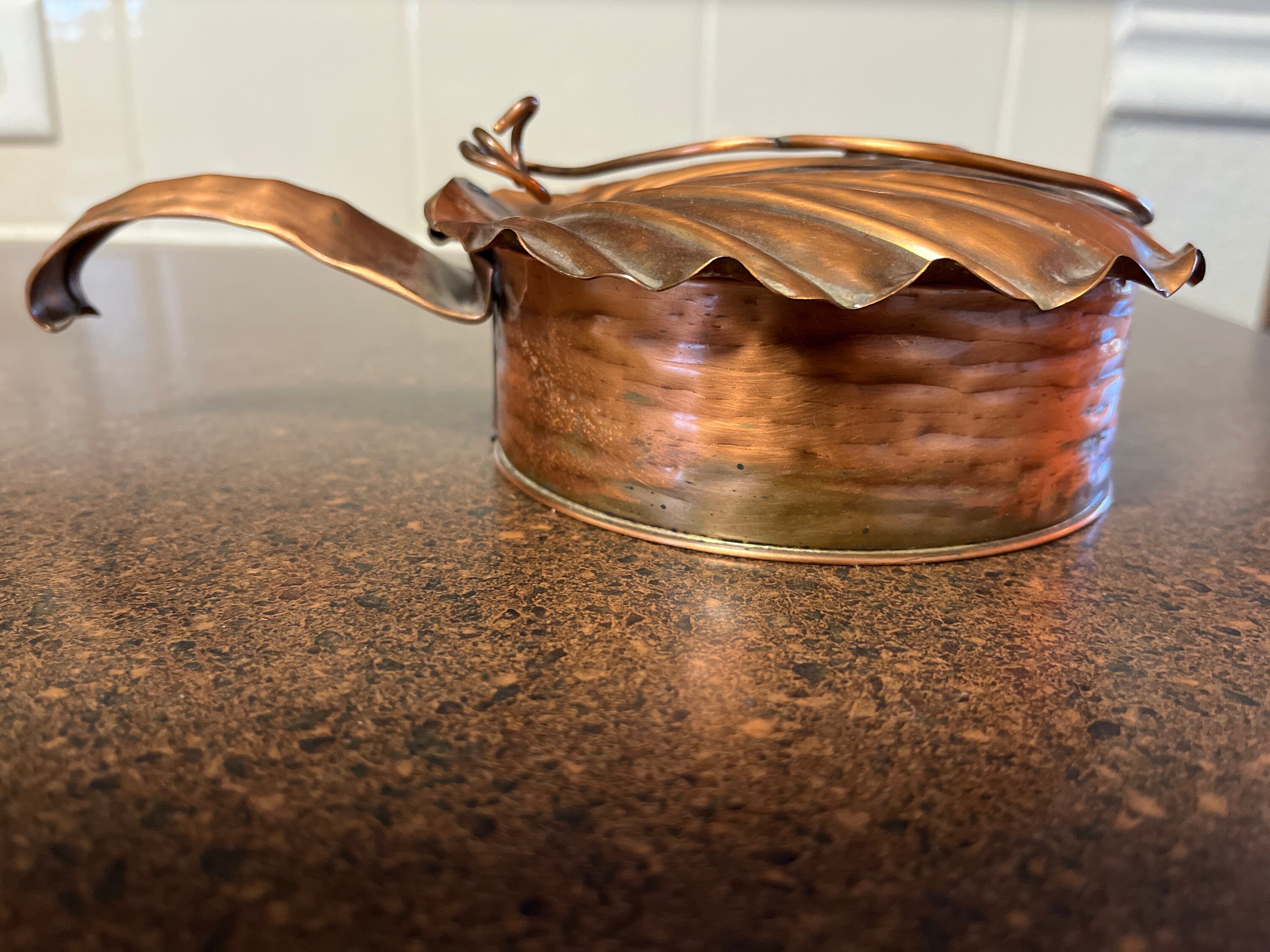 Vintage Gregorian Copper Silent Butler 102 Hammered Copper - Etsy