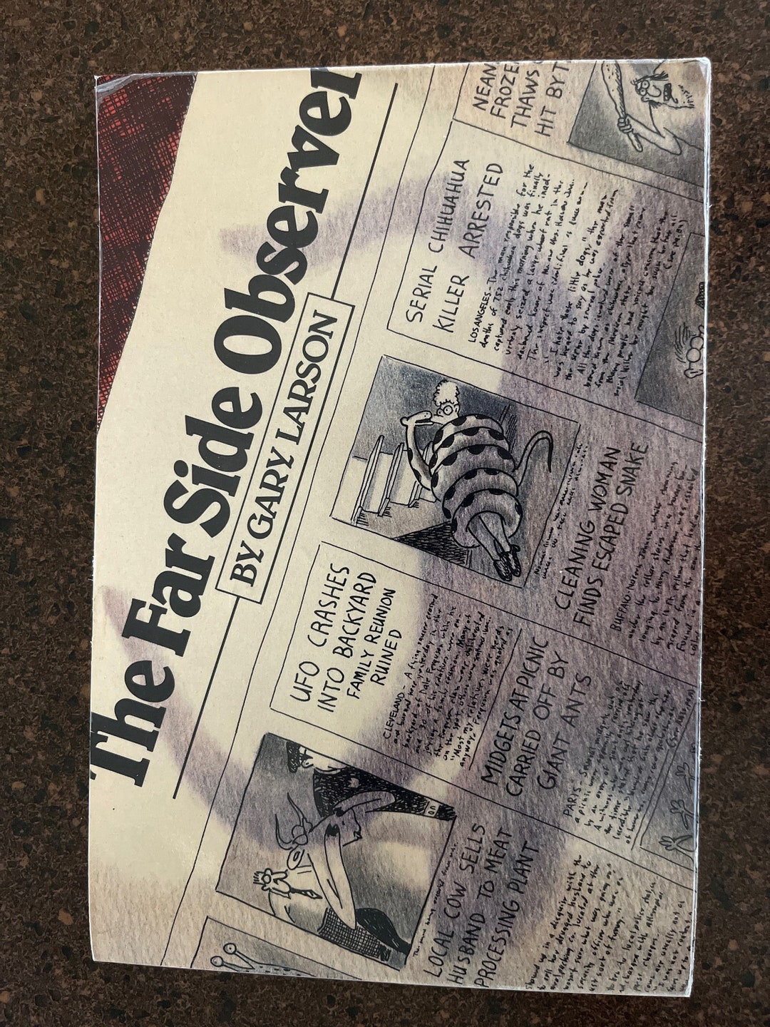 Vintage Far Side Observer by Gary Larson - Etsy