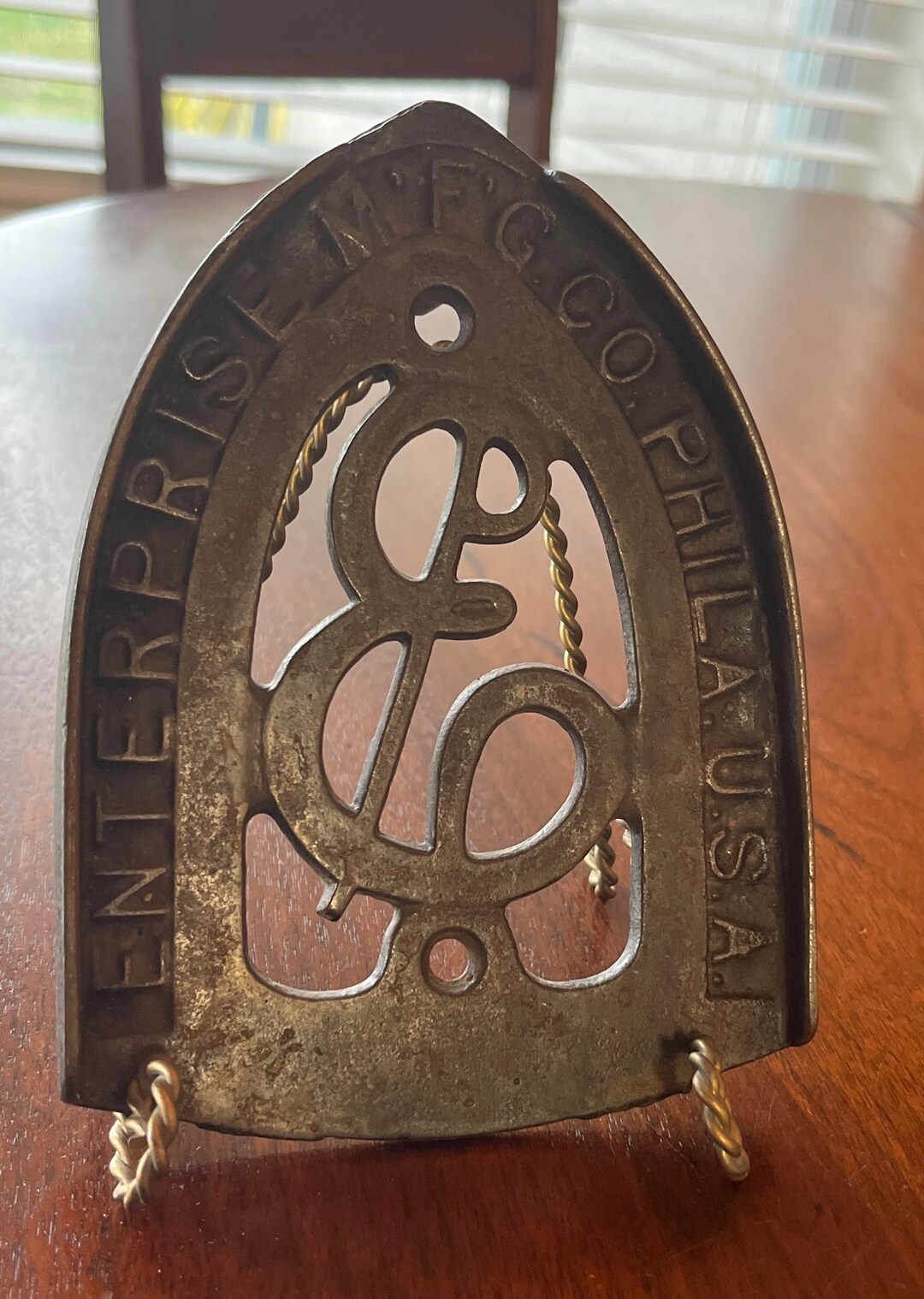 Enterprise MFG Philadelphia USA Cast Iron Sad Iron Stand - Etsy