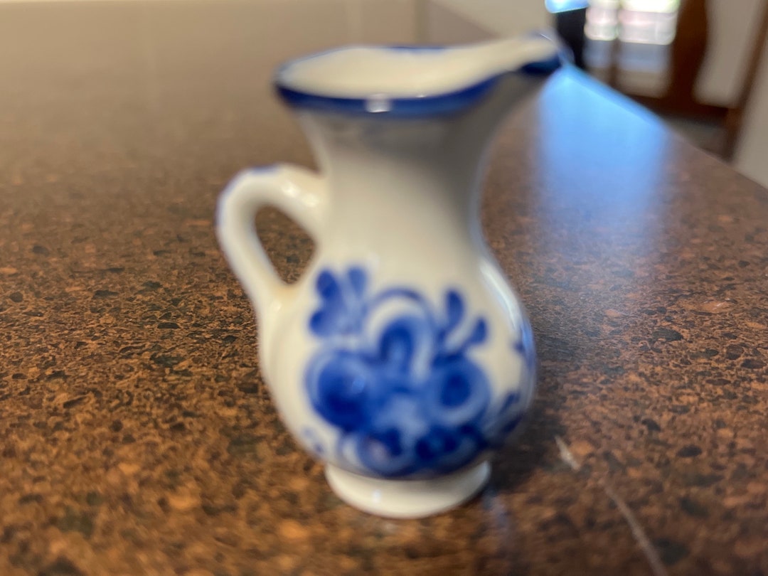 Miniature Delft Pitcher - Etsy