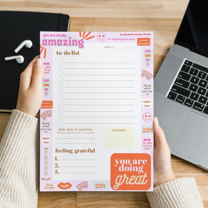 Cute Notepad Printables - Etsy