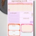 Printable Notepad, Motivational Notepad, Weekly Planner, Instant ...