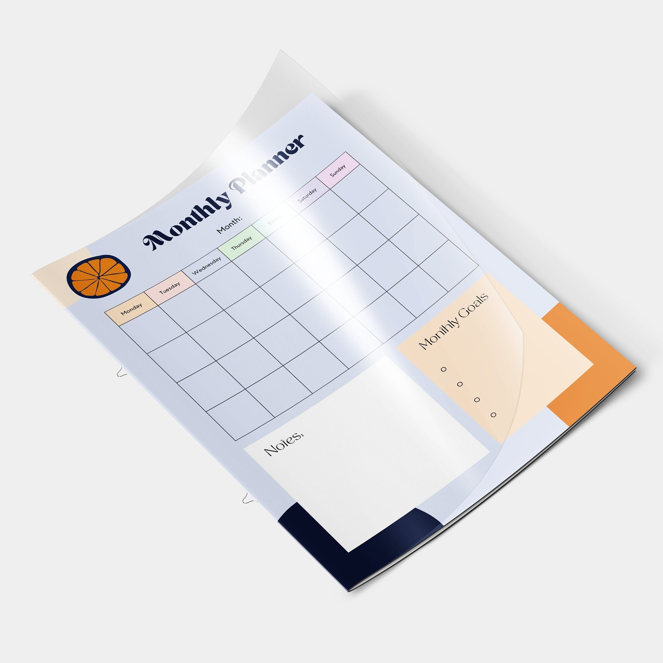 Daily Weekly Personal Schedule, Planner Printable, Productivity Planner ...