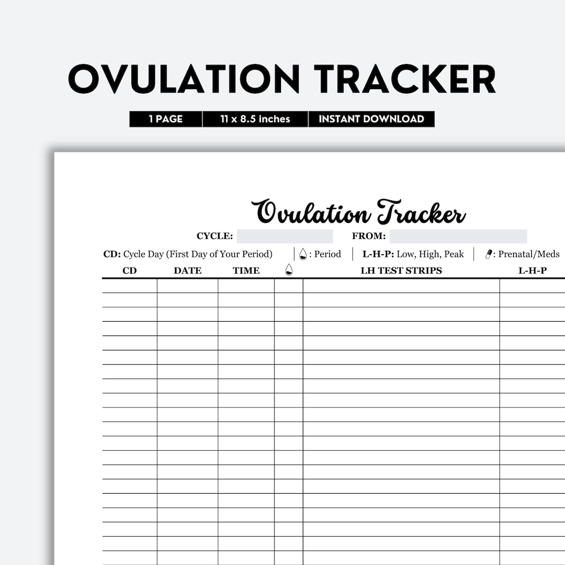 Ovulation Tracker, Period Tracker, Fertility Tracker, Menstruation ...