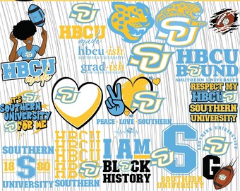 Southern University Svg - Etsy