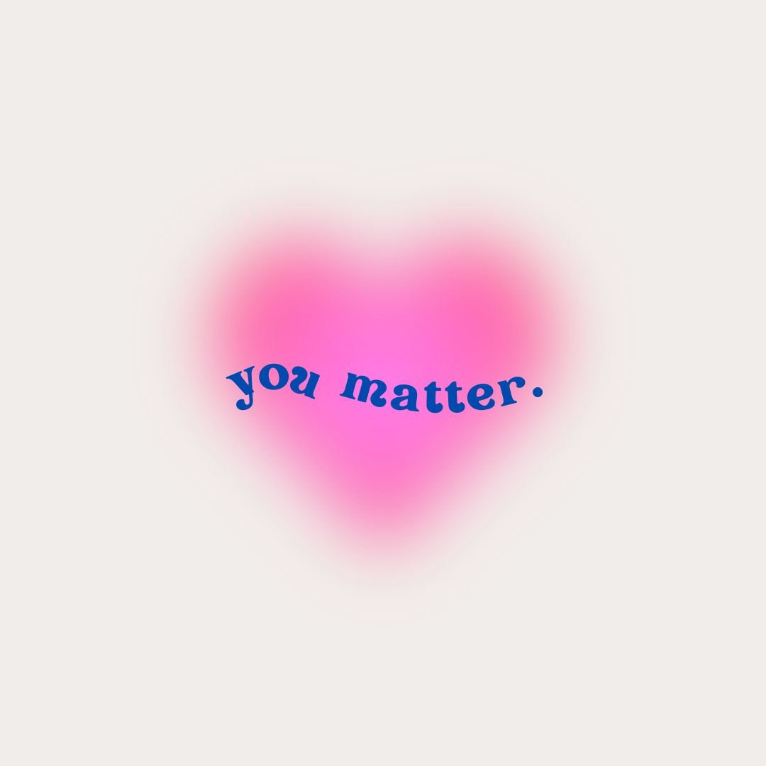 You Matter Printable Digital Download Wall Art - Etsy