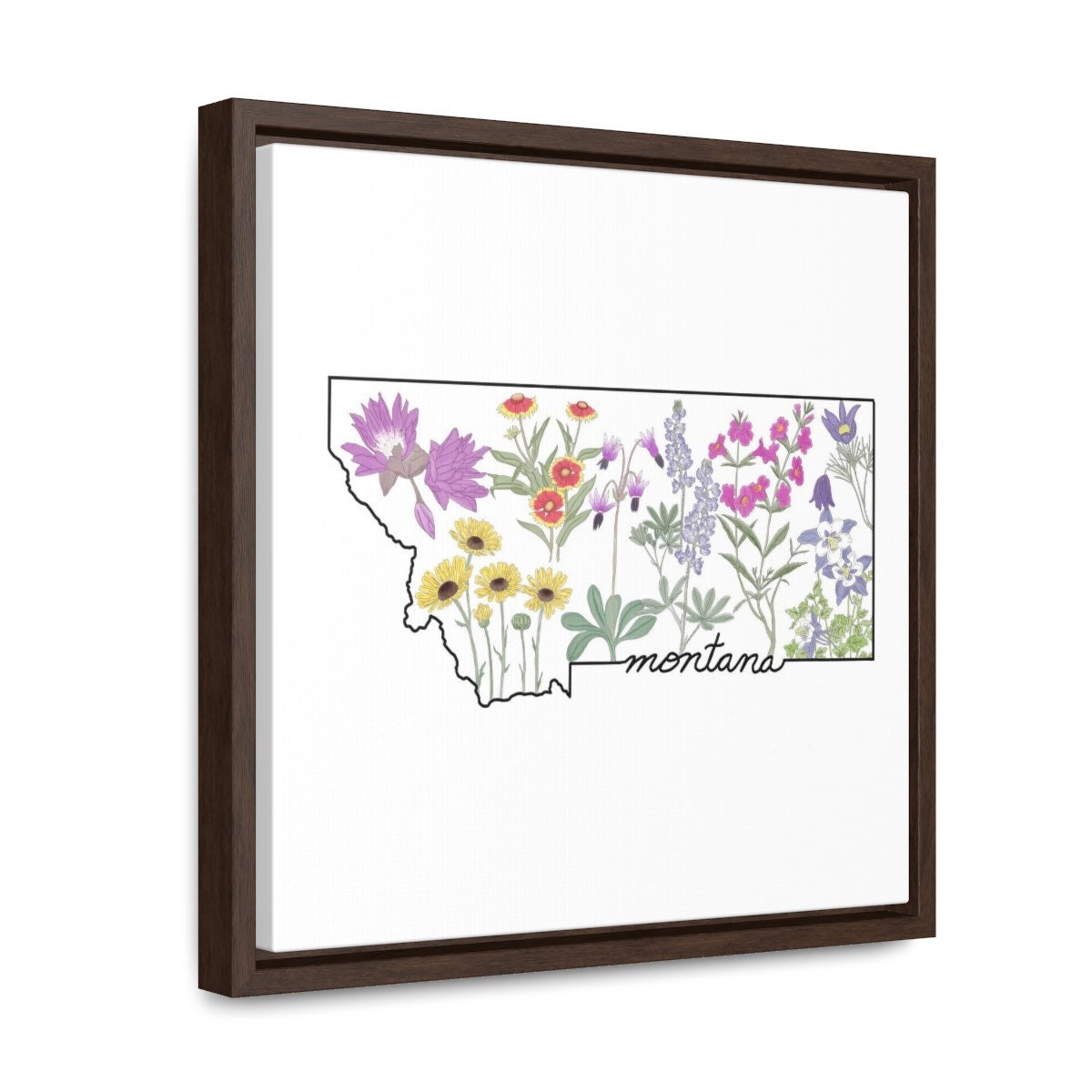 Montana Watercolor State Flowers [digital Download] - Etsy