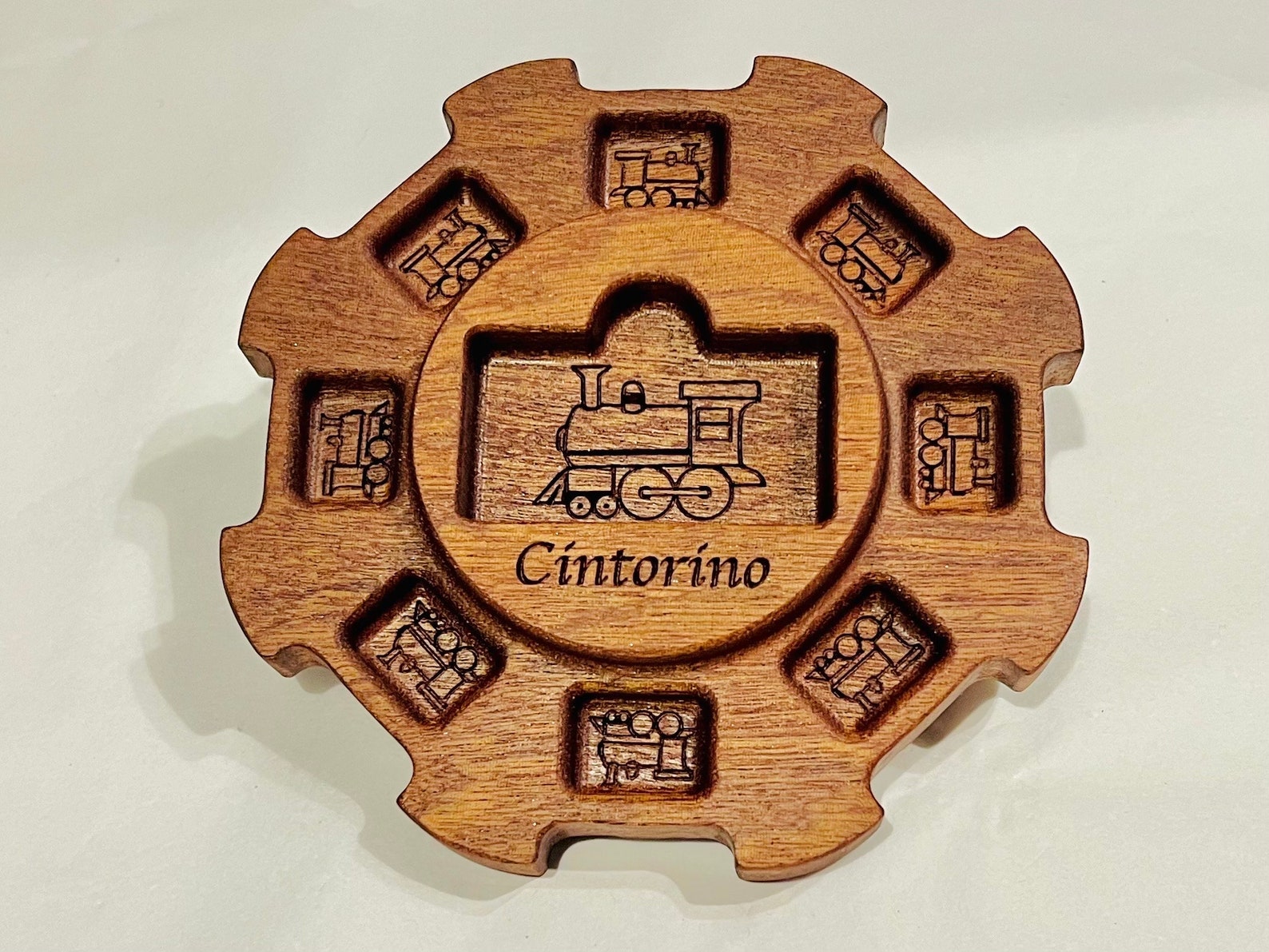 Mexican Train Domino Hub / Center Personalization - Etsy