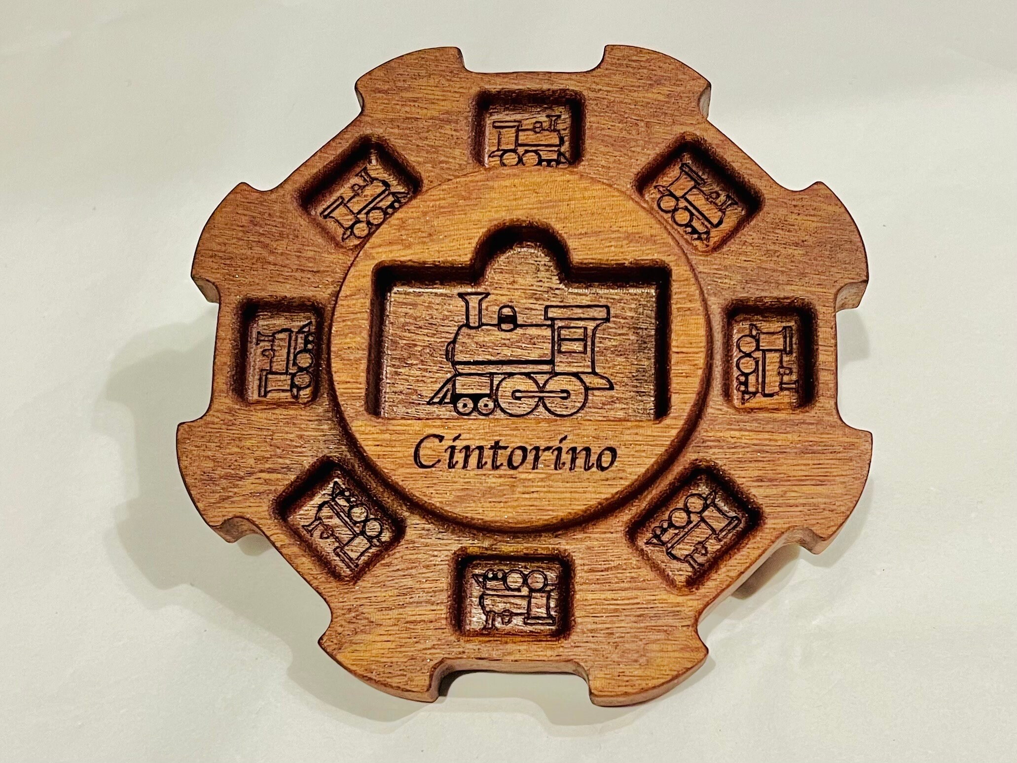 Mexican Train Domino Hub / Center Personalization - Etsy