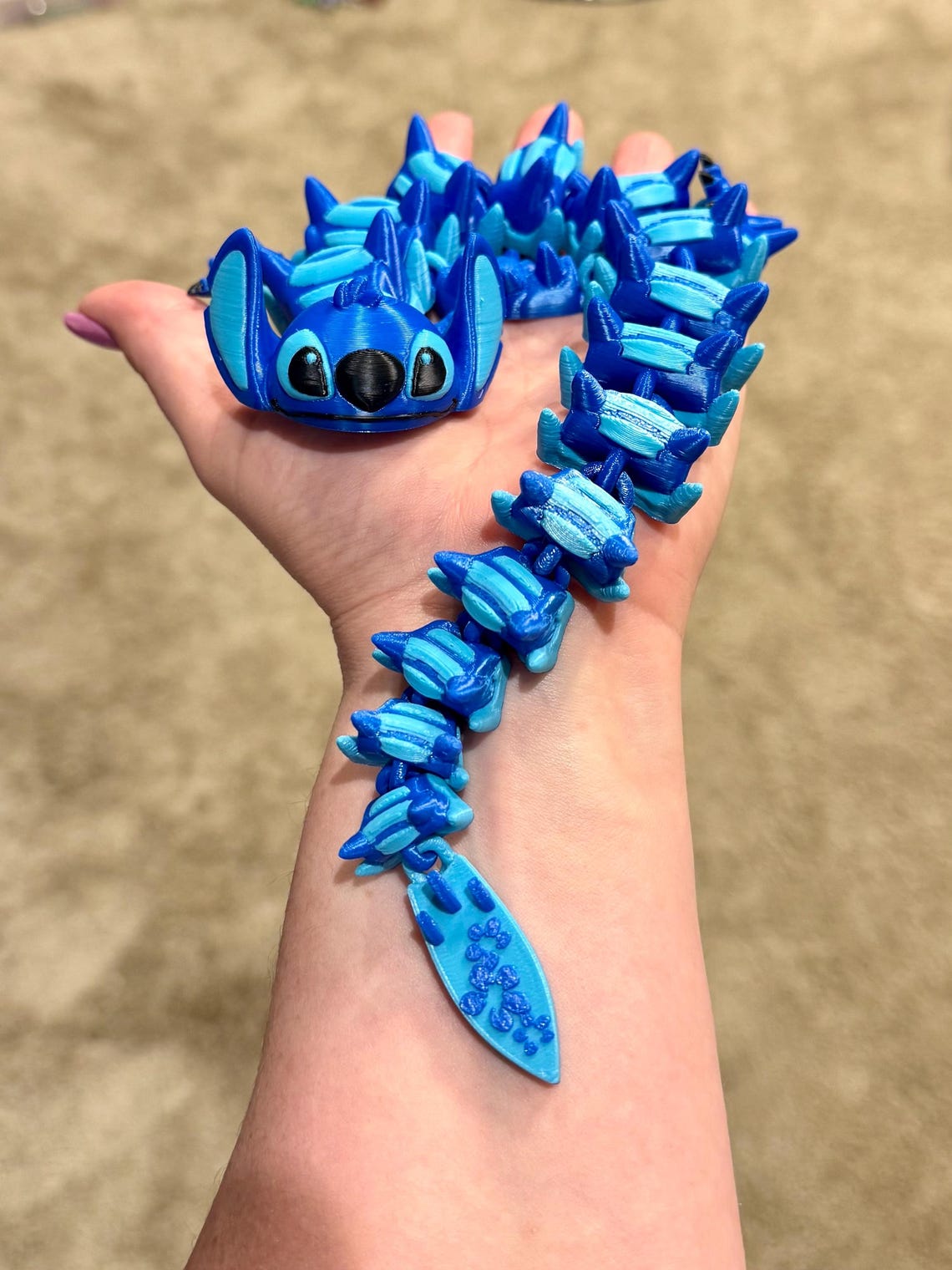 Stitch and Angel Dragons - Flexi 3D Prints - Etsy