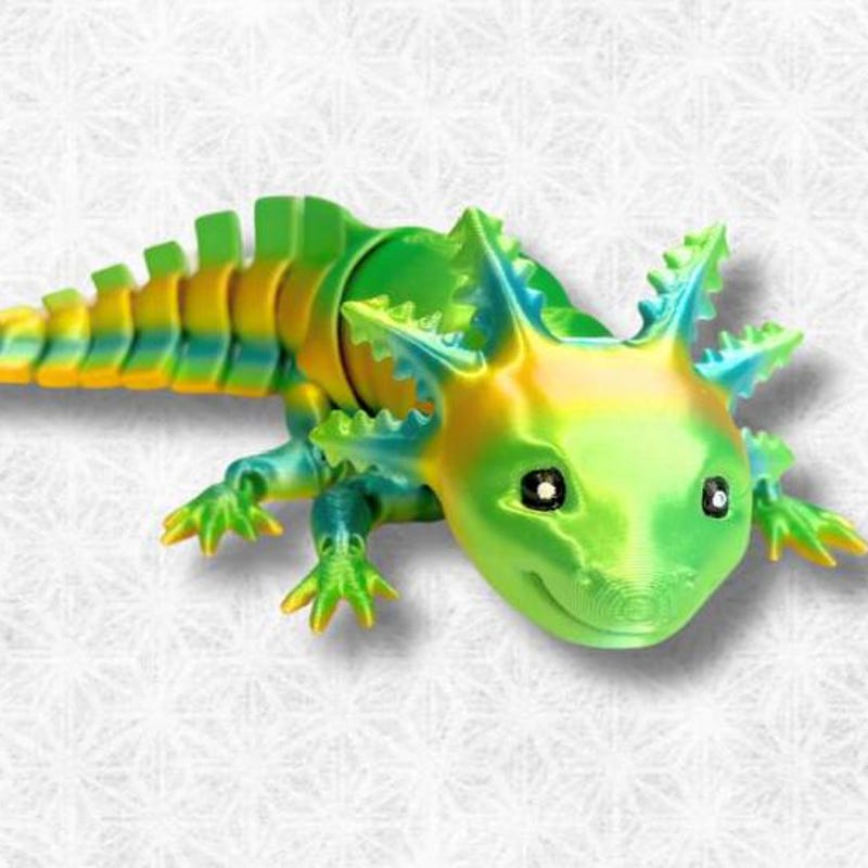 Large 3d Print Axolotl - Etsy