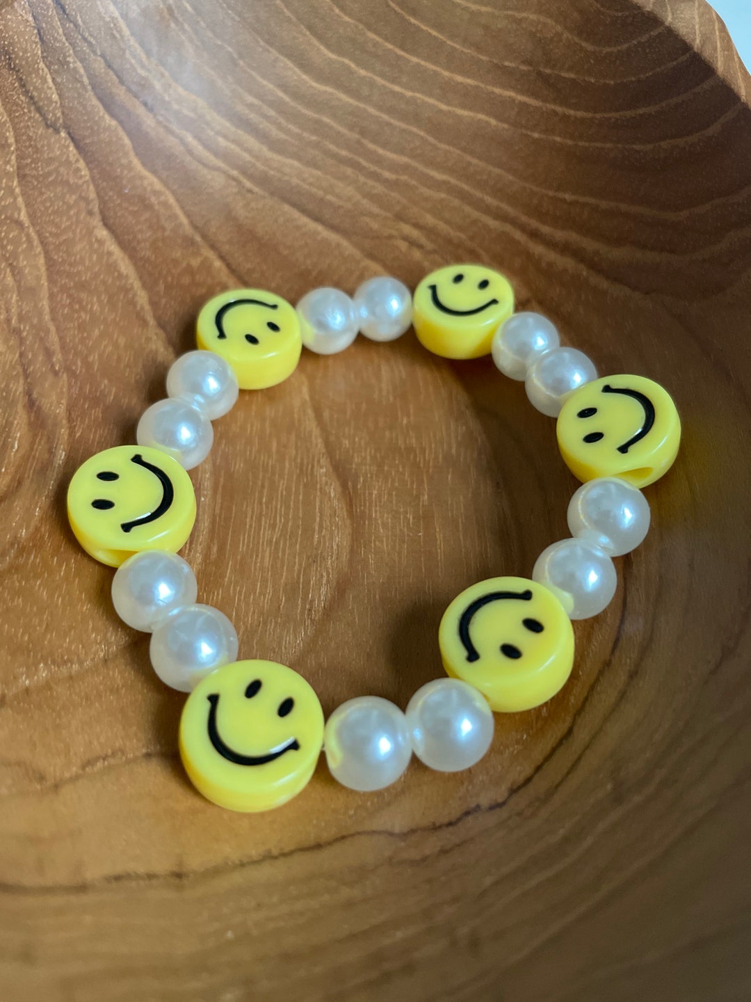 Smiley Face Bracelet - Etsy