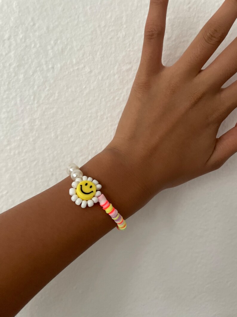 Smiley Face Bracelet - Etsy