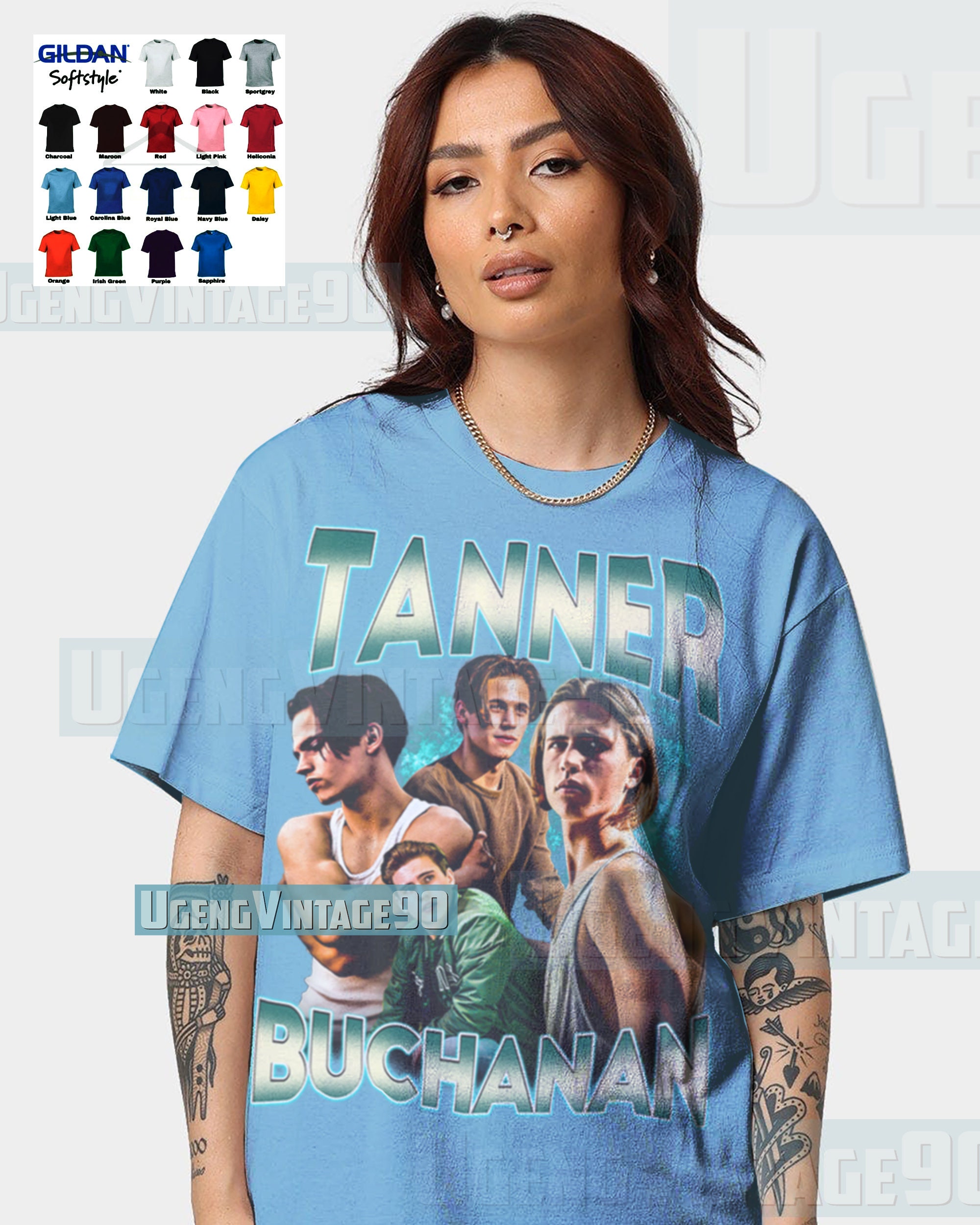 Tanner Buchanan Shirt Vintage 90s Grapic Tee Unisex Tshirt Bootleg ...