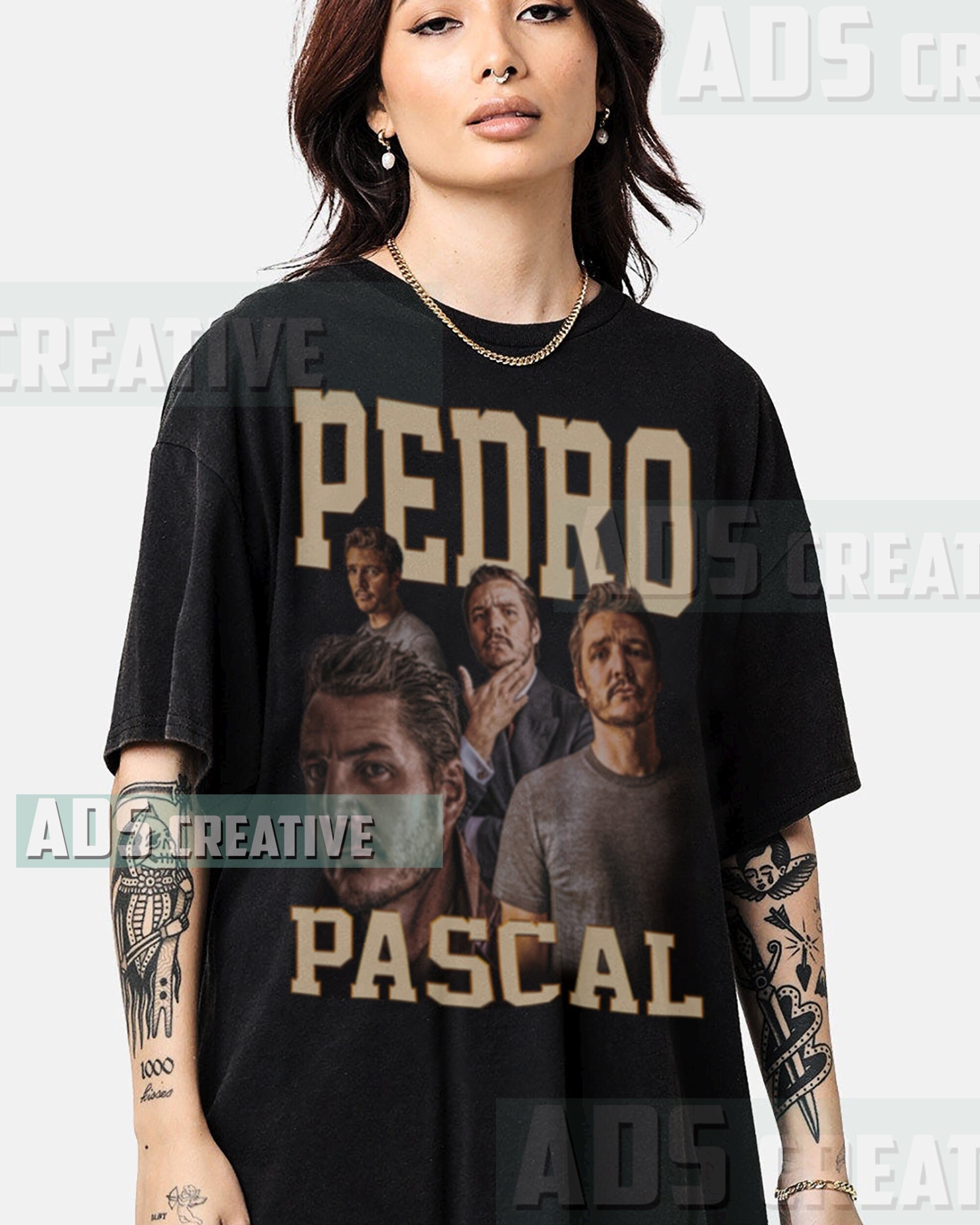 Limited Pedro Pascal Vintage 90s Grapic Pedro Pascal Tee Tshirt Bootleg ...